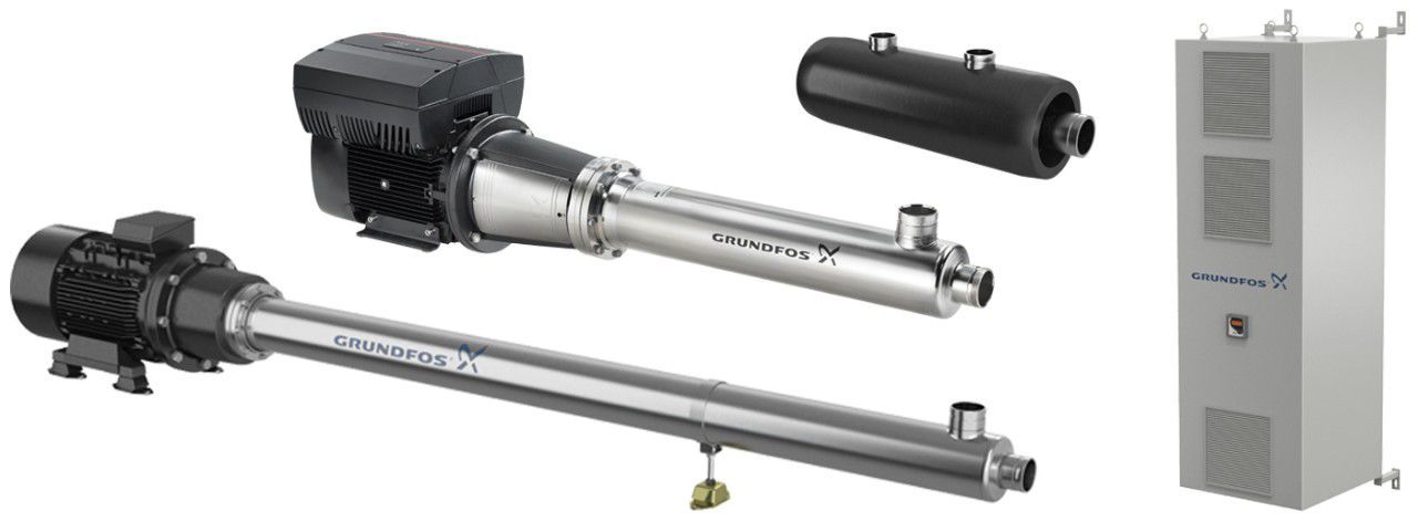 Water pump - BMS BOOSTER MODULES - Grundfos - stainless steel