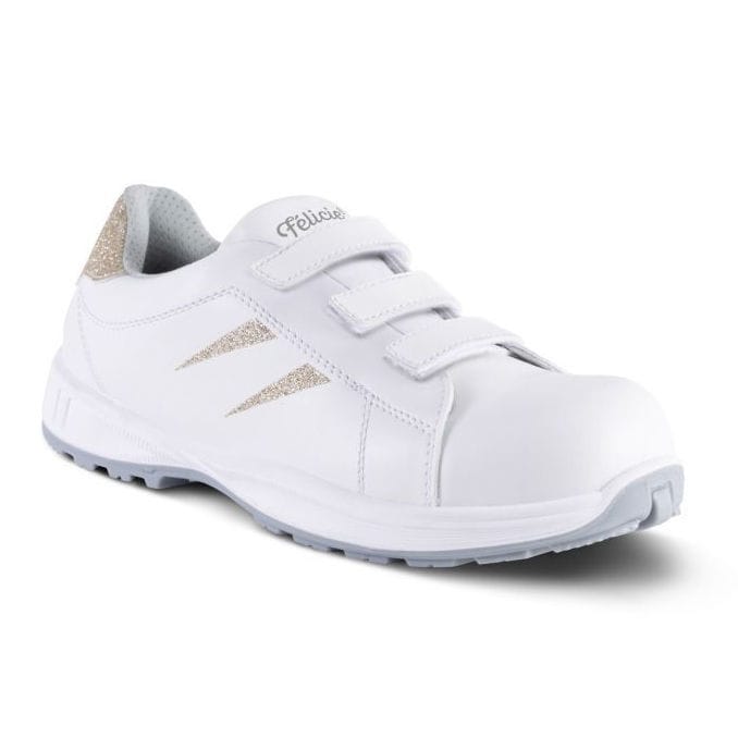 Women's safety shoes - STANMILLE LADY GOLD SCRATCH - Gaston Mille - for ...