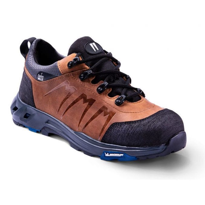 Industrial use safety shoes - ADDICT BROWN - Gaston Mille - for ...