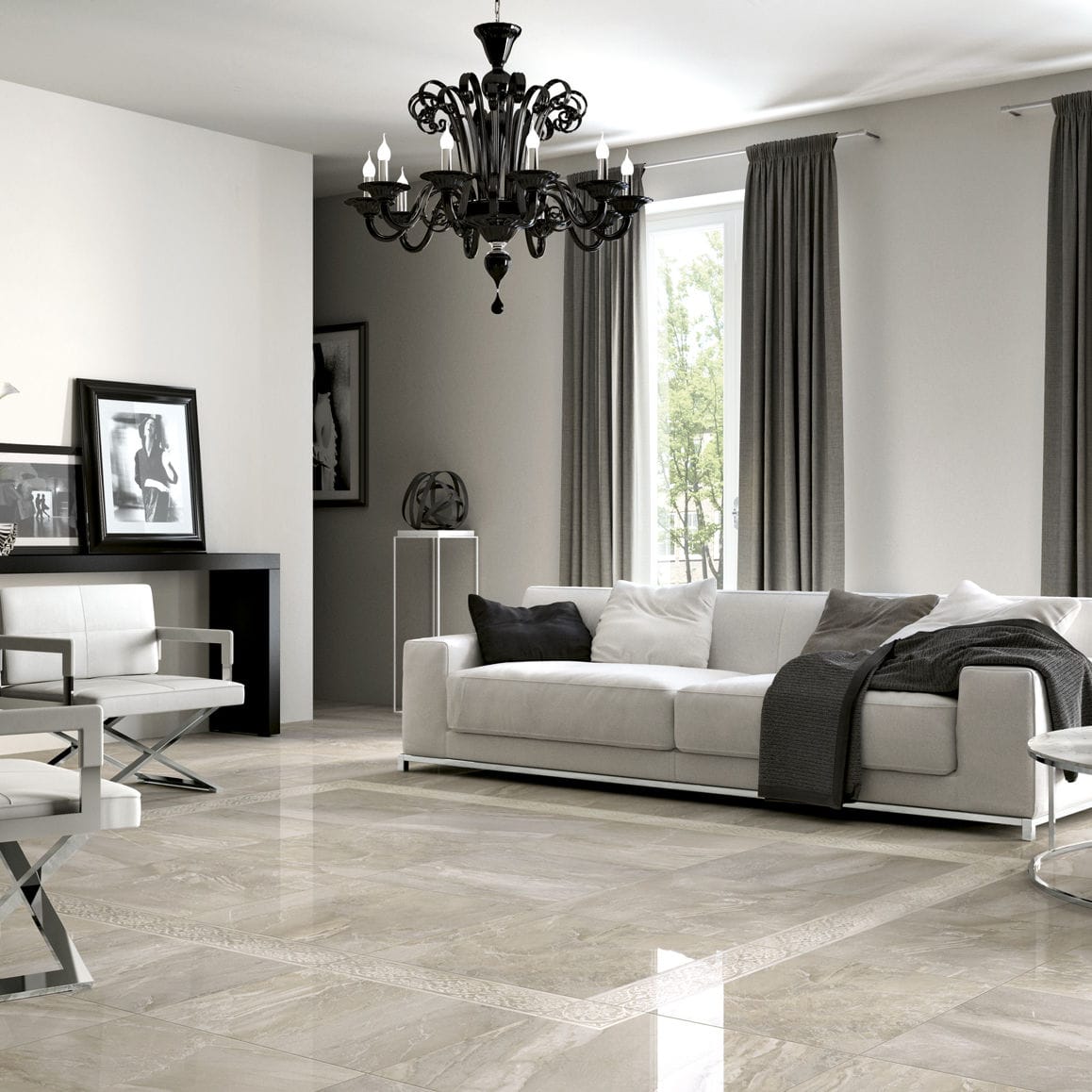Porcelain stoneware tile - ROYALE - Ragno - ceramic / enameled / indoor