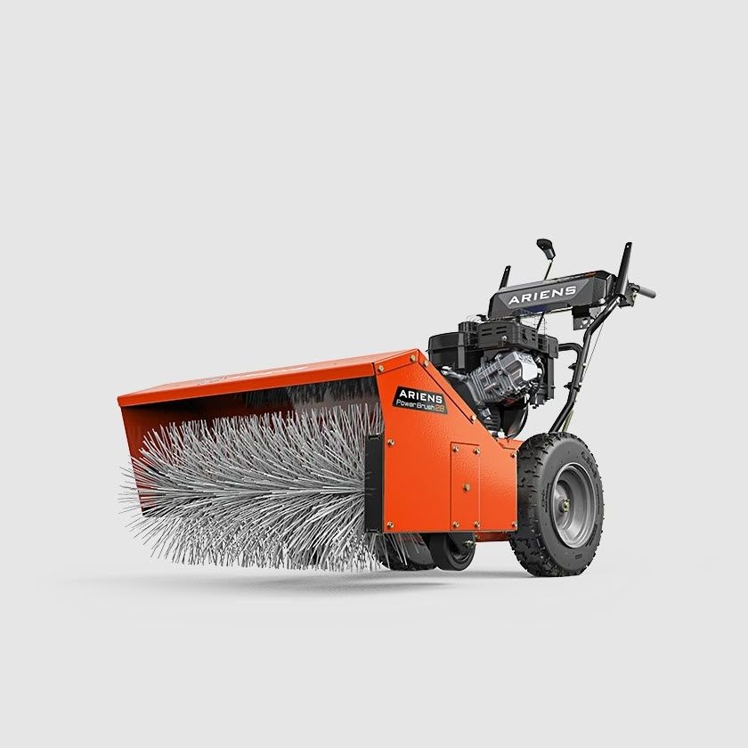 Walk-behind sweeping machine - POWER BRUSH 28 - ARIENS - street ...