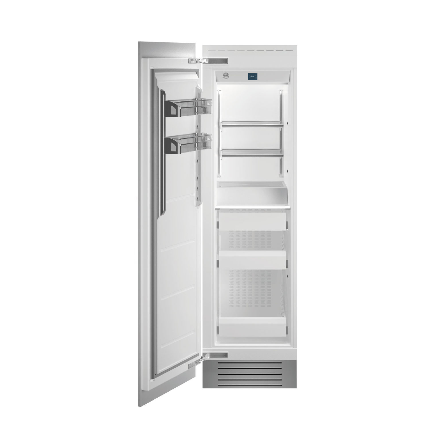 Commercial freezer - FRZ605UBLPTT - Bertazzoni - upright / stainless ...