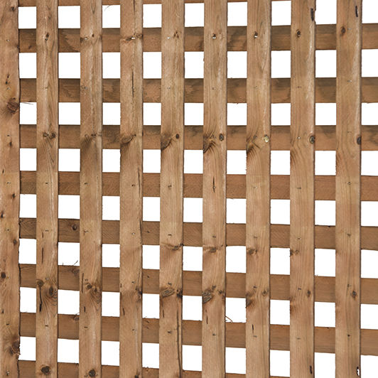 Facade trellis - LATTICE (PRIVACY SQUARE) 1 1/4 - boistraites - wooden ...