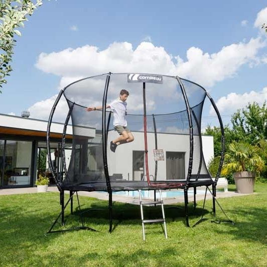 Springless trampoline - 10FT - Cornilleau - for playground / round ...
