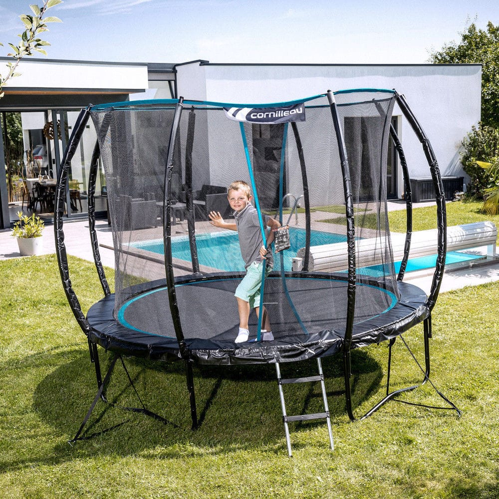 Spring trampoline - 10FT - Cornilleau - for playground / round / for ...
