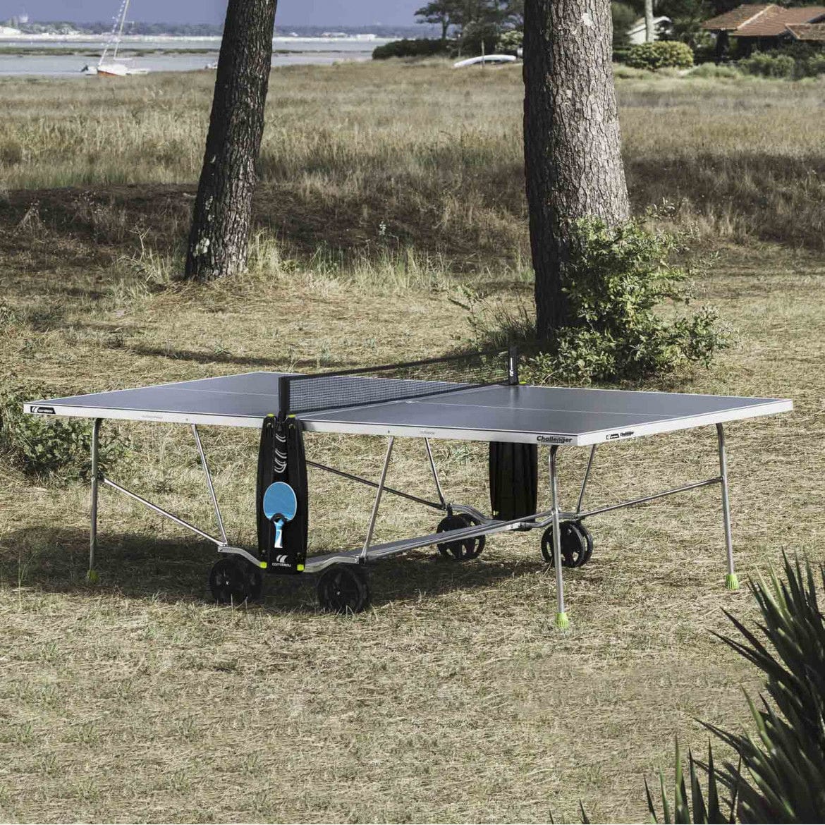 Outdoor ping pong table - CHALLENGER - Cornilleau - contemporary / home ...