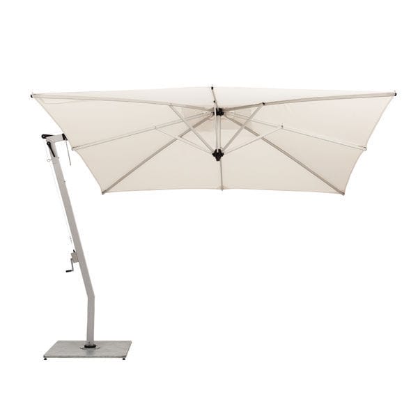 Side post parasol - PICOLLO - Woodline Shade Solutions - fabric / aluminum