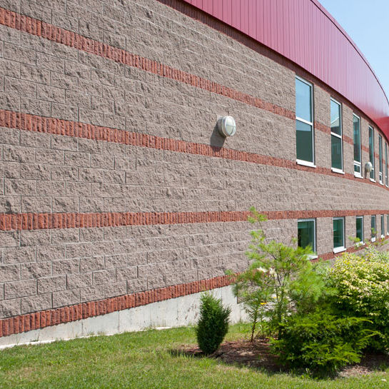 Hollow concrete block - SPLIT ASHLAR - shaw brick - for load-bearing ...