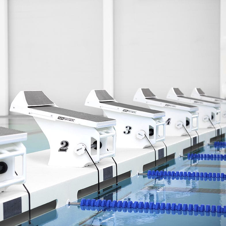 Public pool starting blocks - VELOCITY - SR SMITH