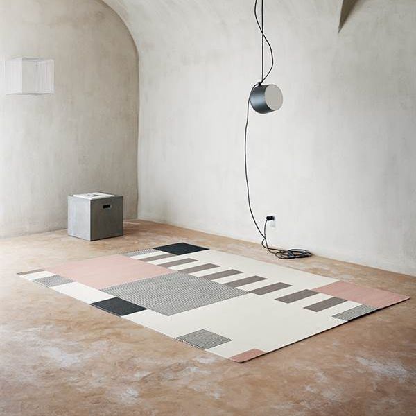 Contemporary rug - GRAPHIC - LINIE DESIGN A/S - striped / geometric ...