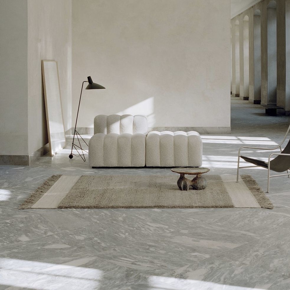 Contemporary rug - HUMBLE ACT - LINIE DESIGN A/S - plain / New Zealand ...