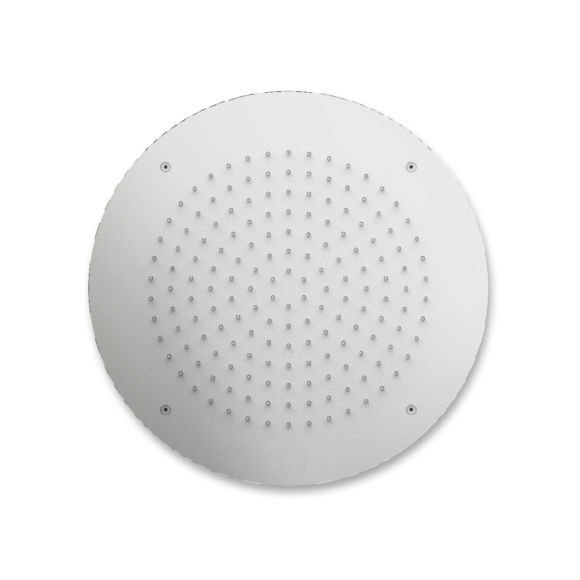 Recessed ceiling shower head - H2O 50 - Aquademy - round / rain