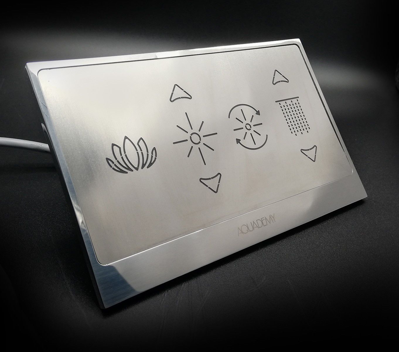 Home automation system control keypad - 3F - Aquademy - wall-mounted ...