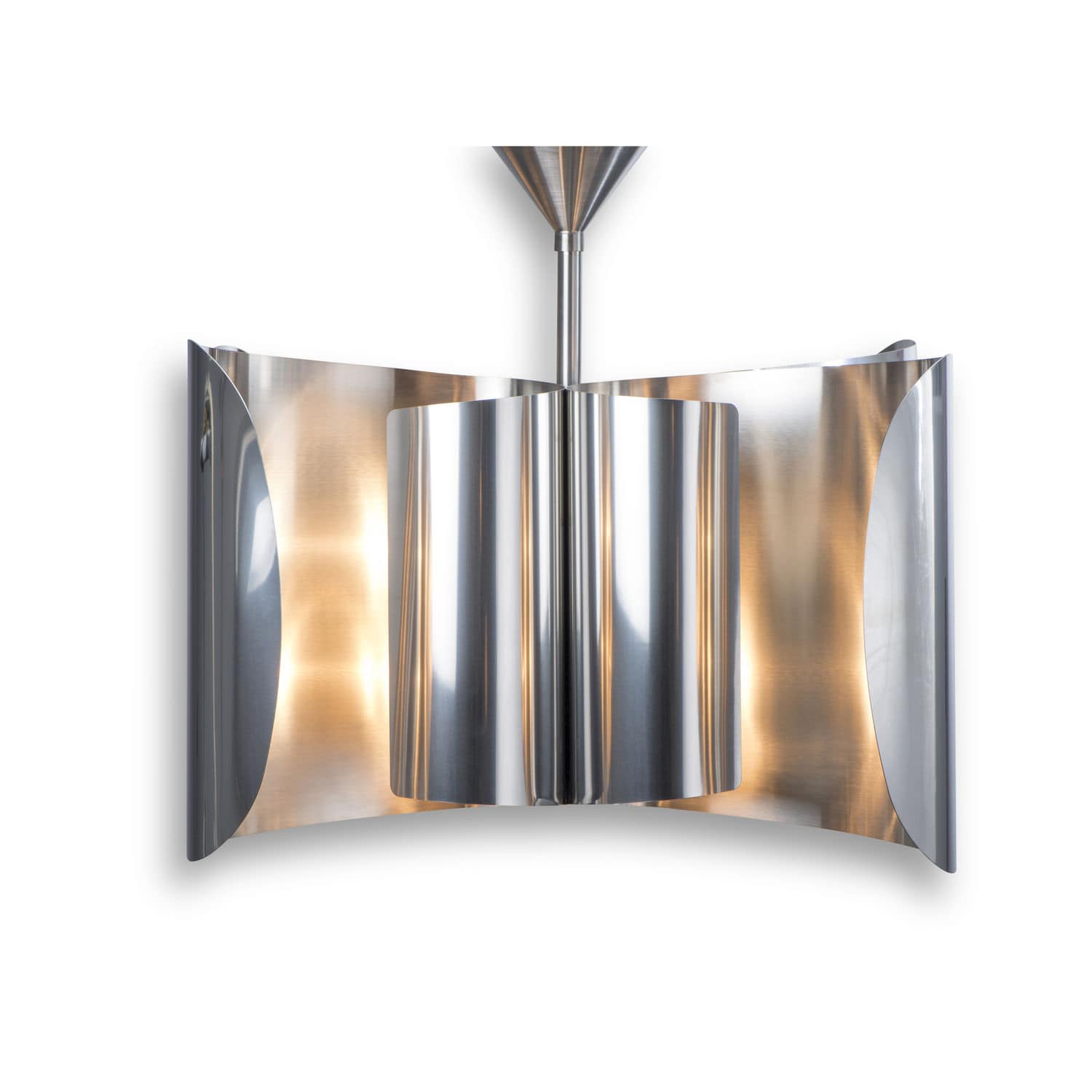 Traditional ceiling light - VOILES - Charles Paris - stainless steel ...