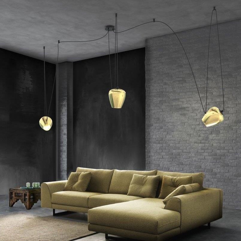 LED cable lighting - FOCUS - SIKREA - round / metal / indoor