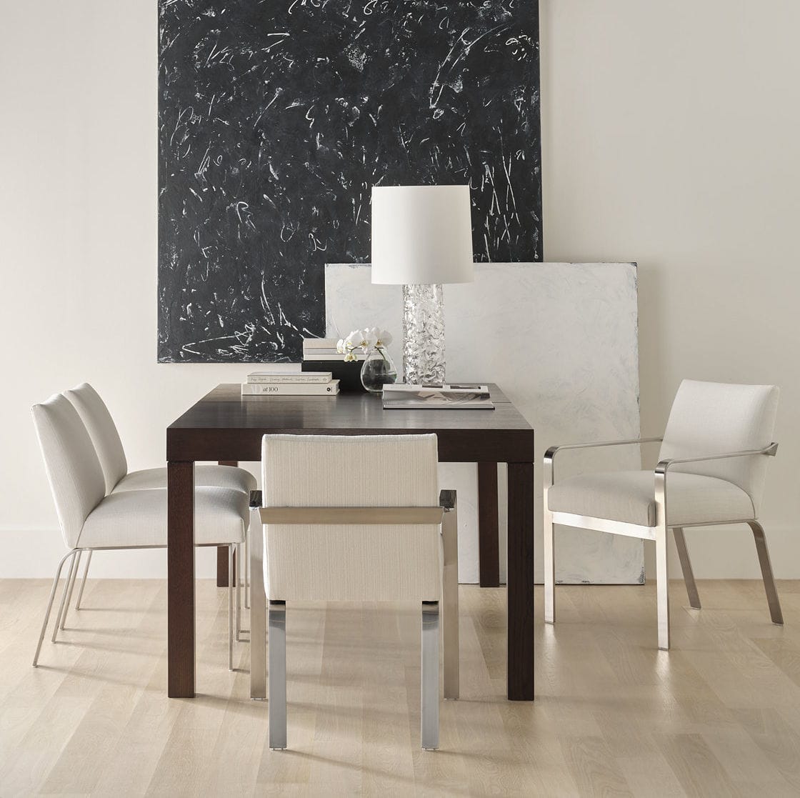 Contemporary dining table - HAVEN - Baker Furniture Co. - oak / beech ...