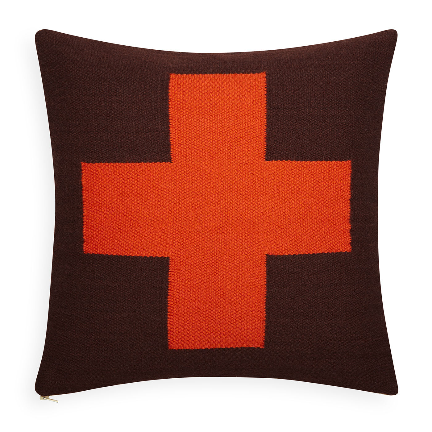 Sofa cushion - CROSS - Jonathan Adler - square / patterned / wool