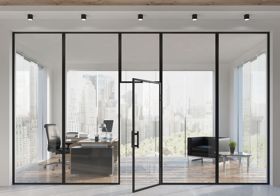 Double-glazed glass panel - SMART BLINDS - DreamGlass - triple-glazed ...