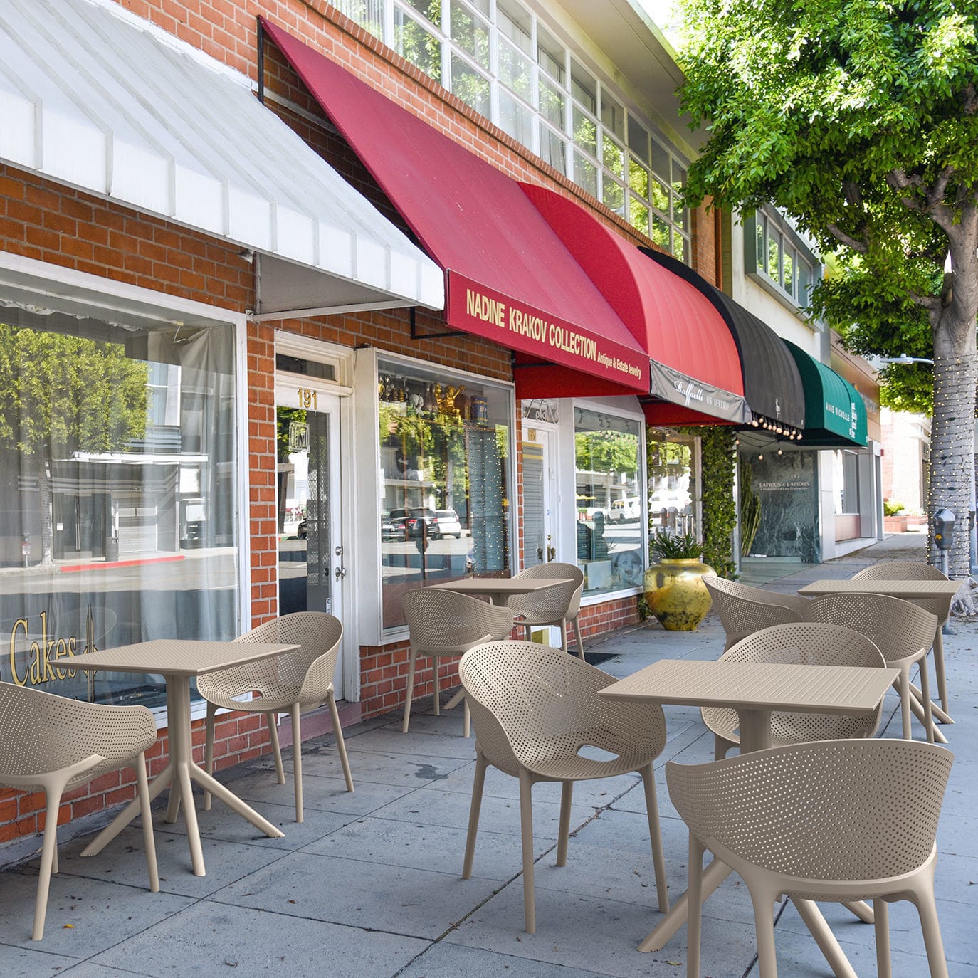 Contemporary dining chair - SKY PRO - Siesta - outdoor / indoor ...