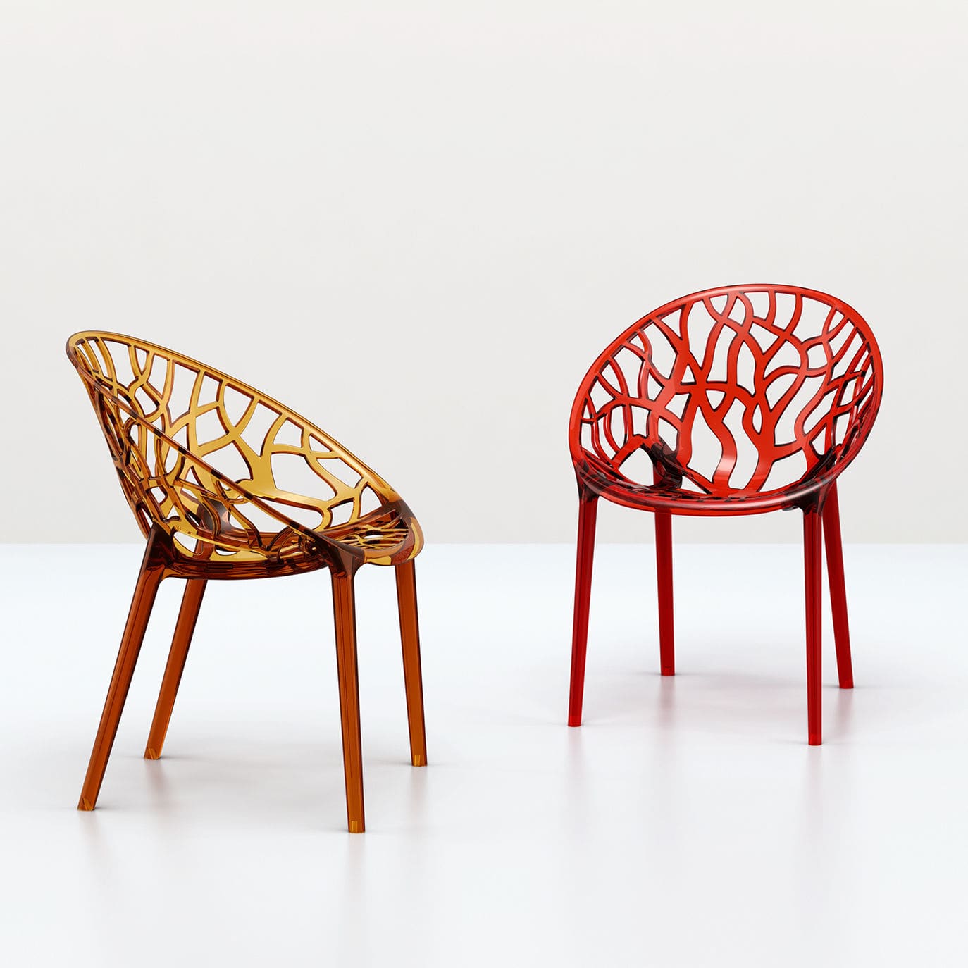 Contemporary chair - CRYSTAL - Siesta - outdoor / indoor / polycarbonate