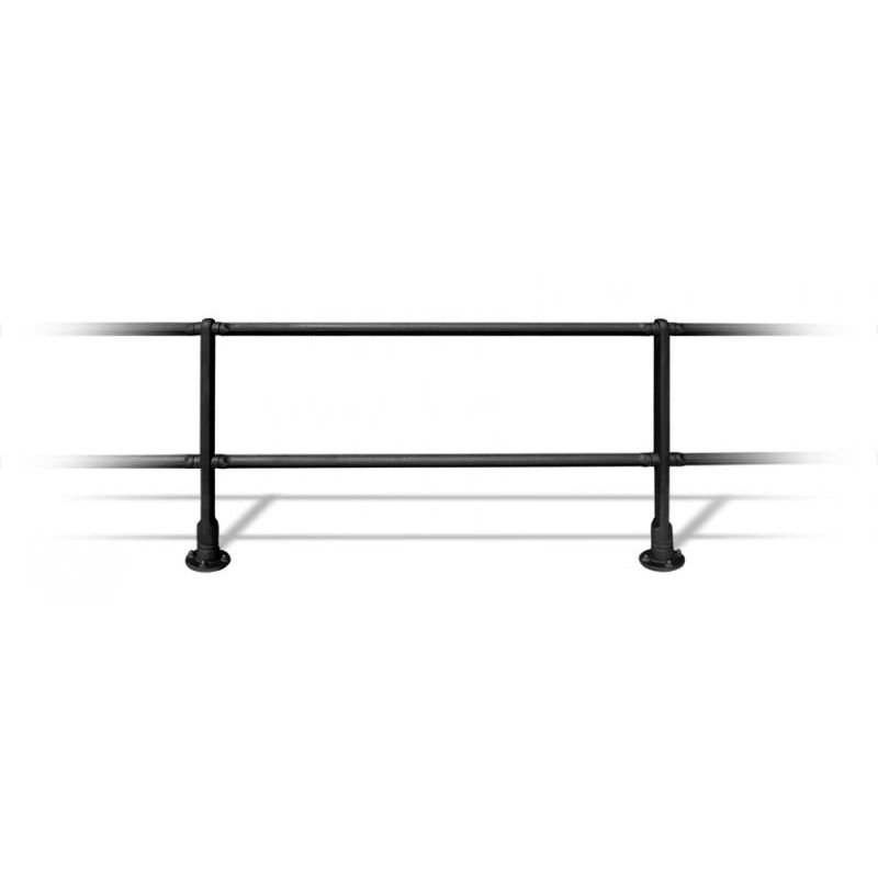 Cast iron railing - CANEBIÈRE - URBAN-NT - with bars / outdoor / for patio