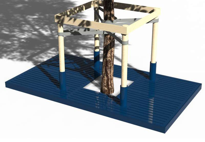 Rectangular tree grate - DRAGUI - URBAN-NT