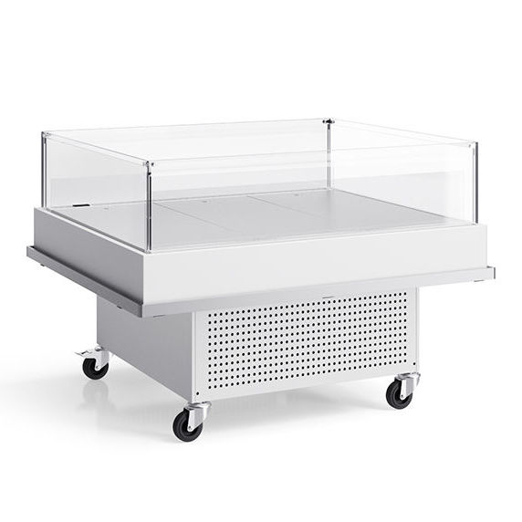 Island refrigerated display case - FUTURO EXPO - JORDAO - for shop ...