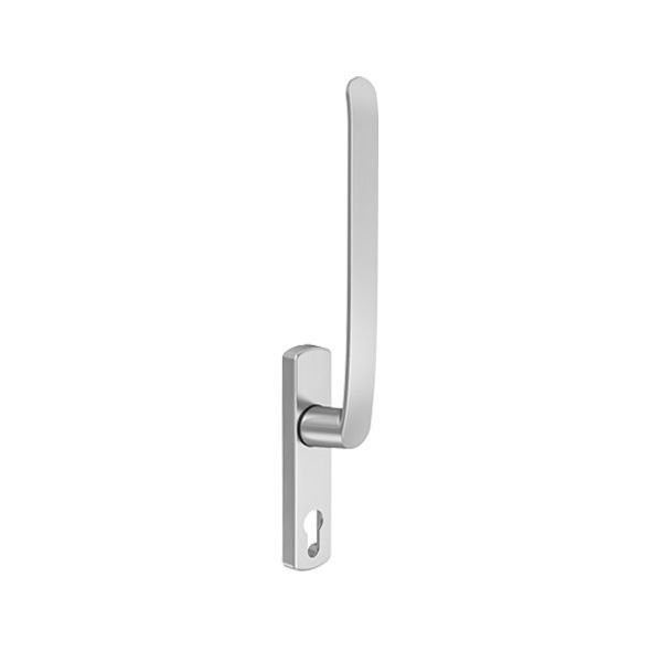 Sliding window pull handle - ATRIA - STAC - aluminum / zamak / steel