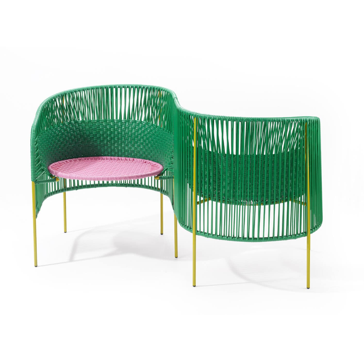 Contemporary armchair - CARIBE - Ames design - PVC / metal / recycled ...
