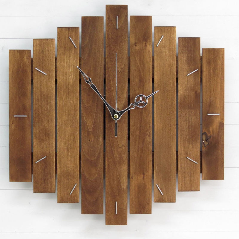Contemporary clock - ROMB - Paladim Handmade - wall-mounted / analog ...