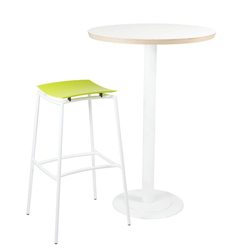 Contemporary high bar table - MORISS - Plycollection - oak / walnut / birch