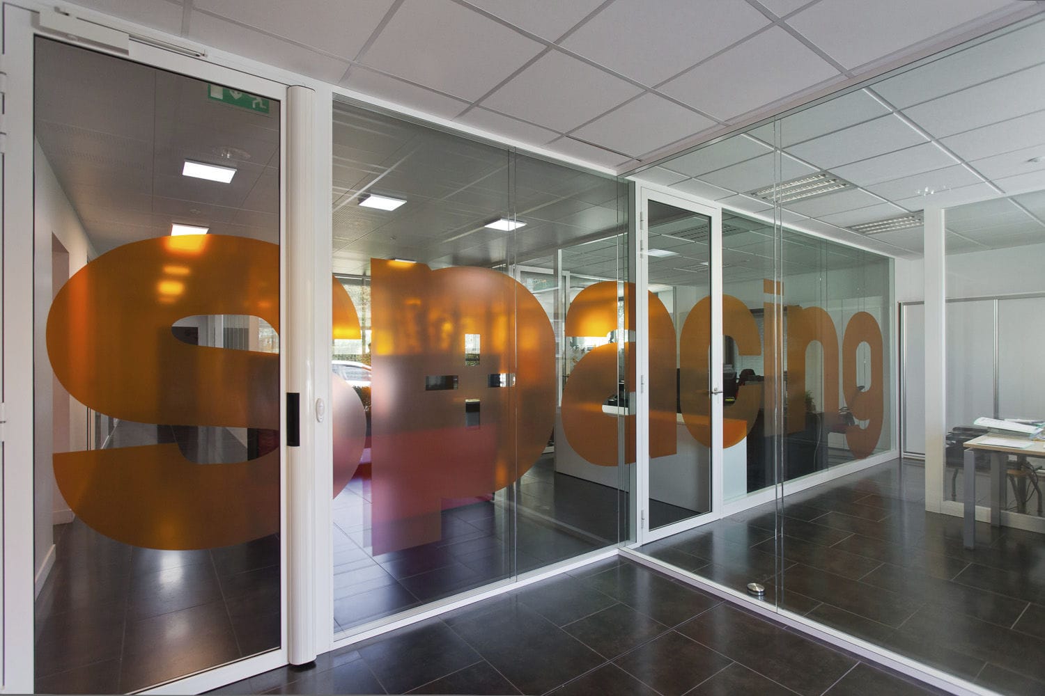 Text wall sticker - Spacing - decorative / custom / for business