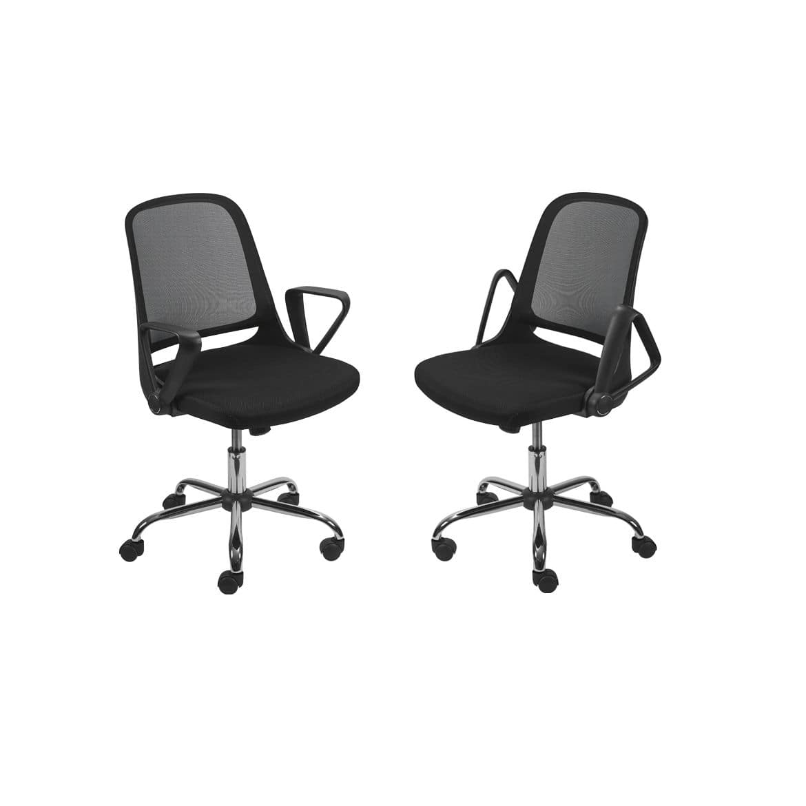 Contemporary conference chair - SINGLE - Eol - indoor / mesh / upholstered