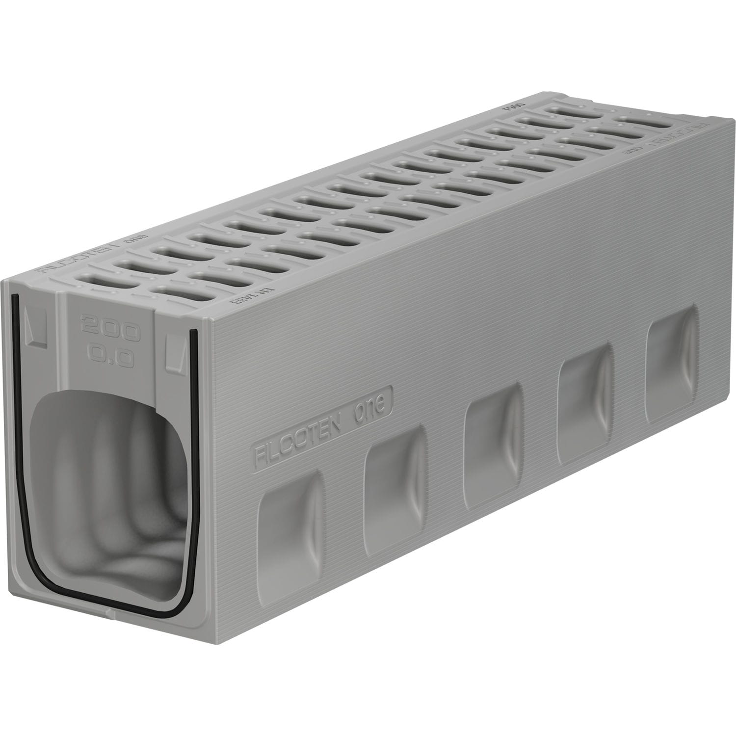 Slot drainage channel - FILCOTEN ONE NW200 - BG Graspointner - fiber ...