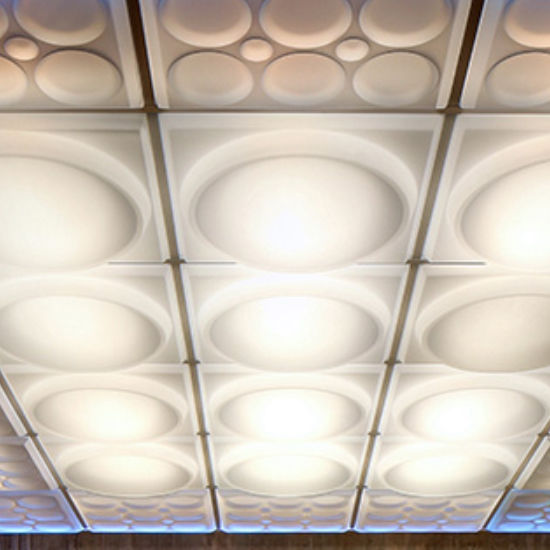 Vinyl suspended ceiling - REGENCY - Ceilume - tile / for office / for ...