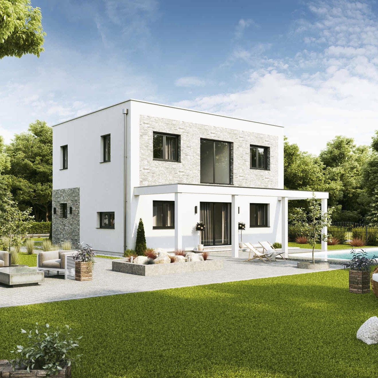 Standard model house - FAMILY FLEX - Vario Haus - eco-friendly ...