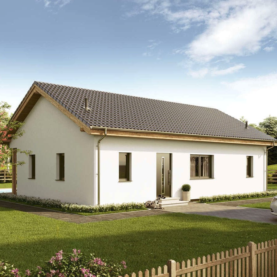 Bungalow type house - COMPACT SMALL - Vario Haus - energy-saving ...