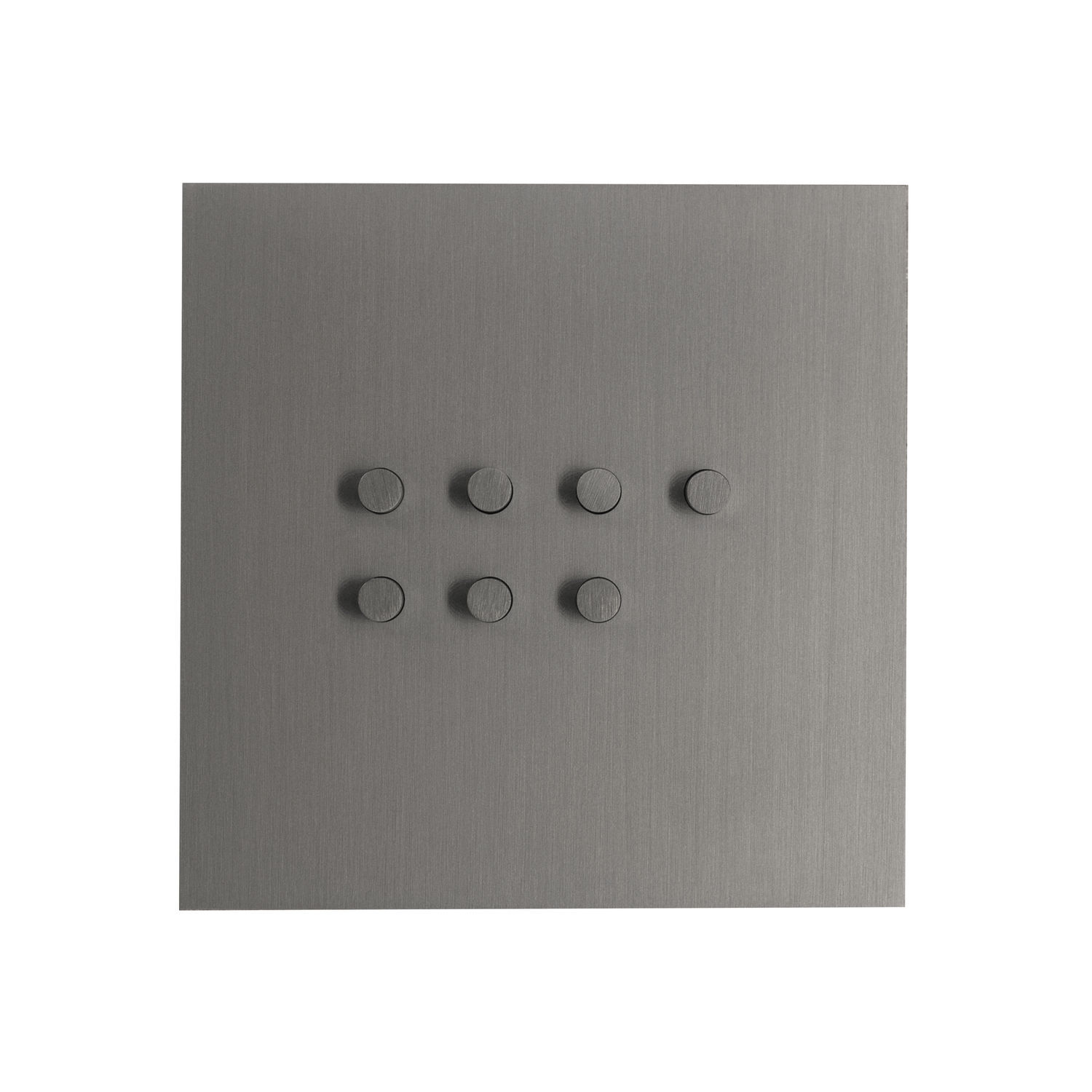 Light switch - DoT FACEPLATE - Atelier Luxus - push-button / recessed ...