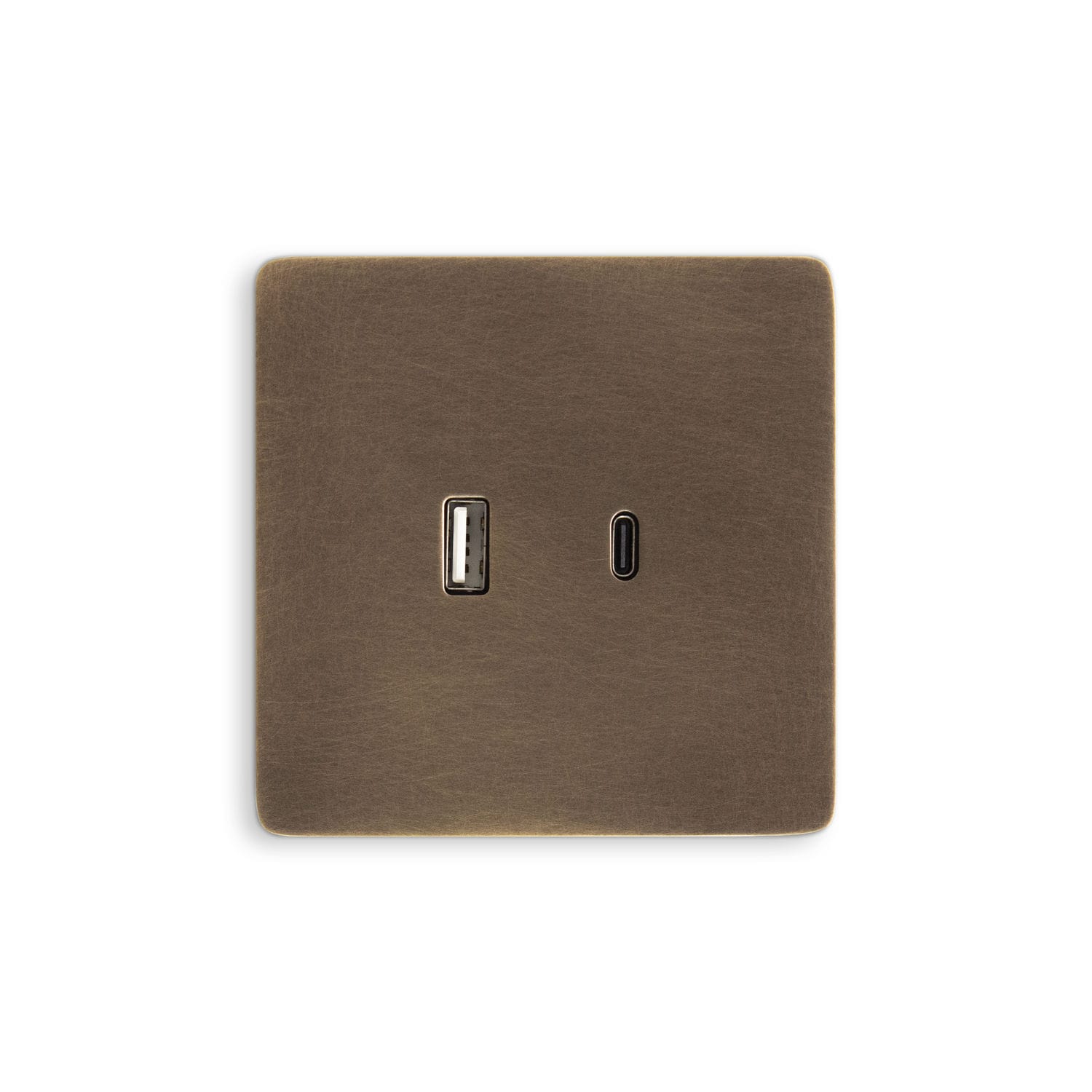 USB socket - NOOR - A/C - Atelier Luxus - double / wall-mounted / recessed