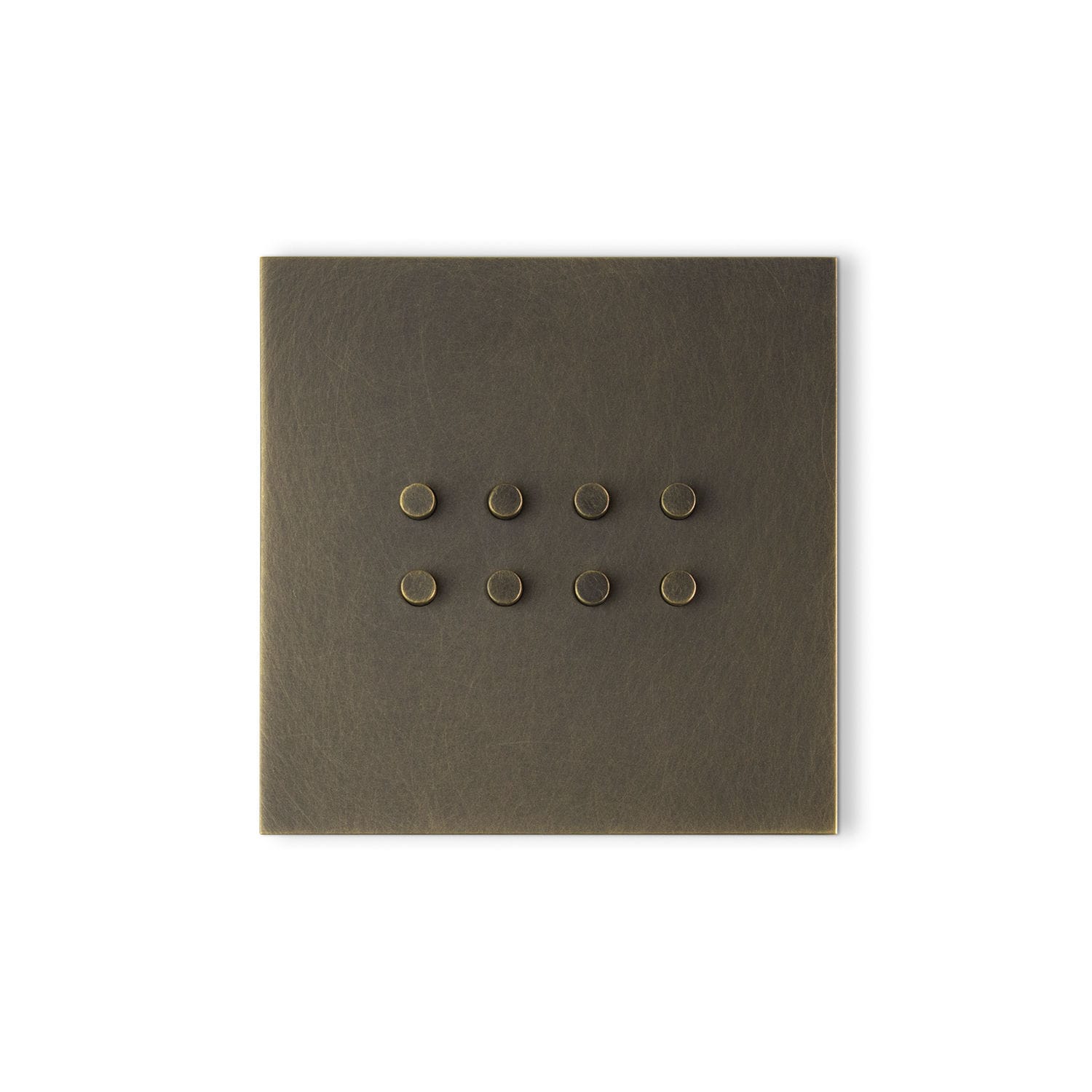Light switch - DoT FACEPLATE - Atelier Luxus - push-button / recessed ...