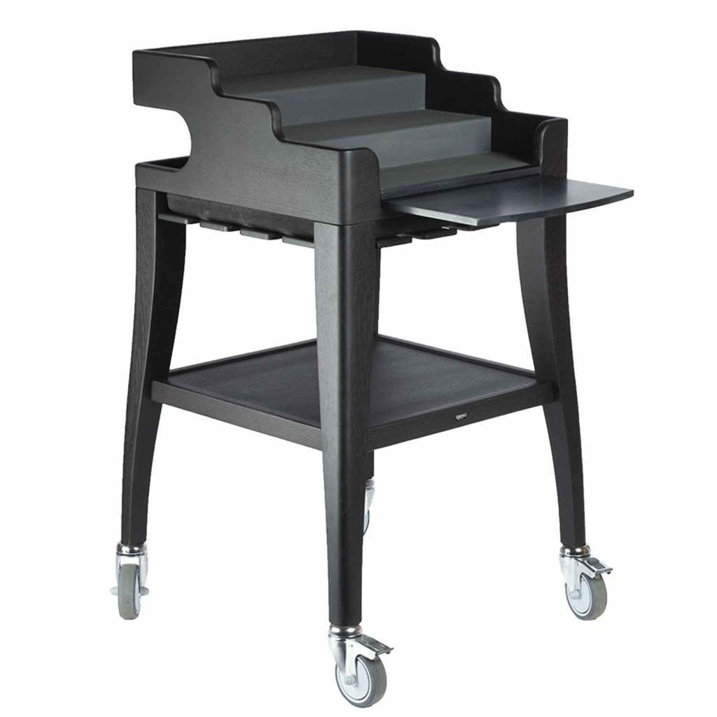 Beverage trolley - KALI - Quiso - for wine degustation / commercial ...