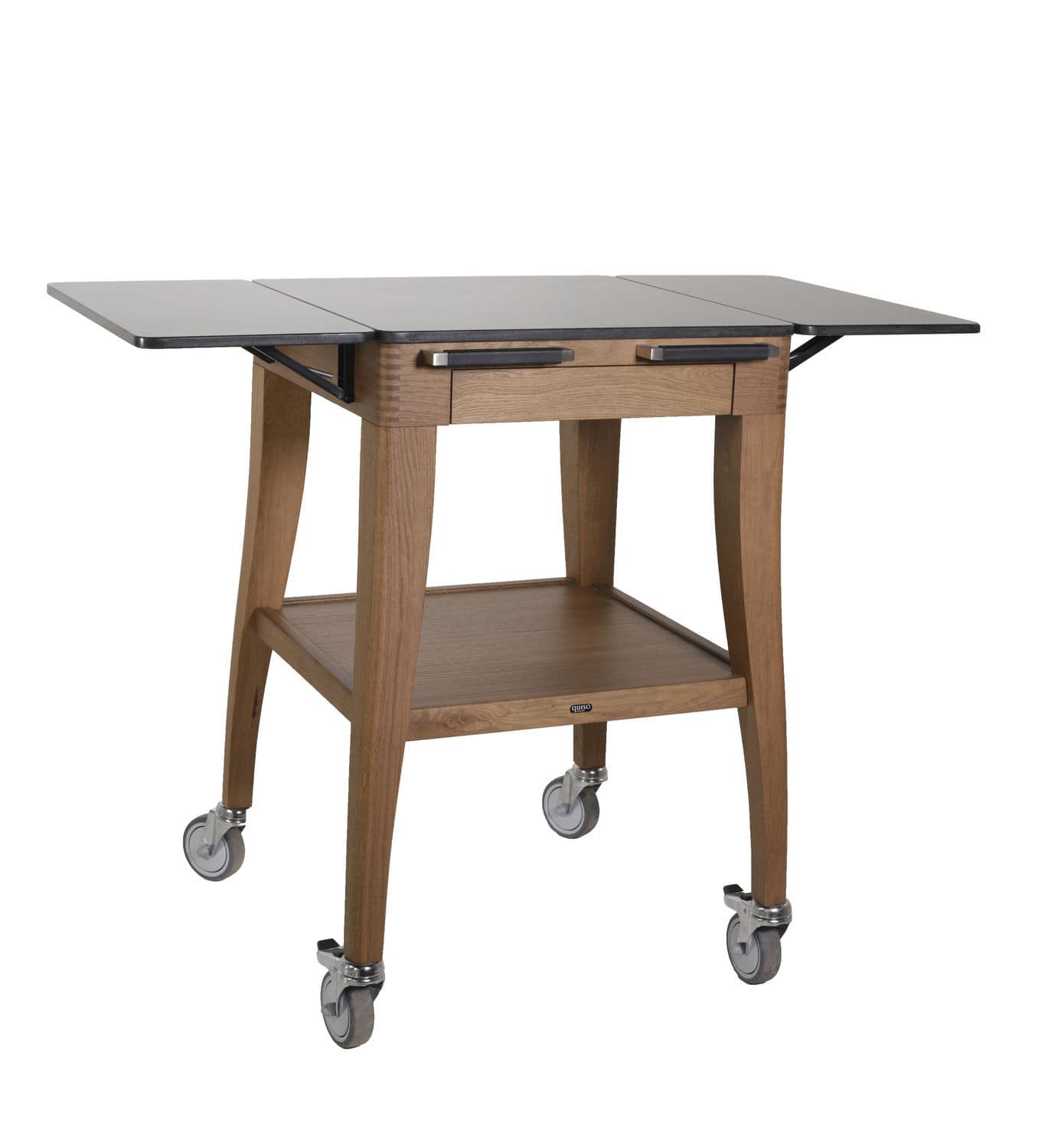 Commercial trolley - KM31 - Quiso - folding / customizable / leather