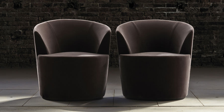 Contemporary armchair - EASY CHAIR - Indesign Living - fabric