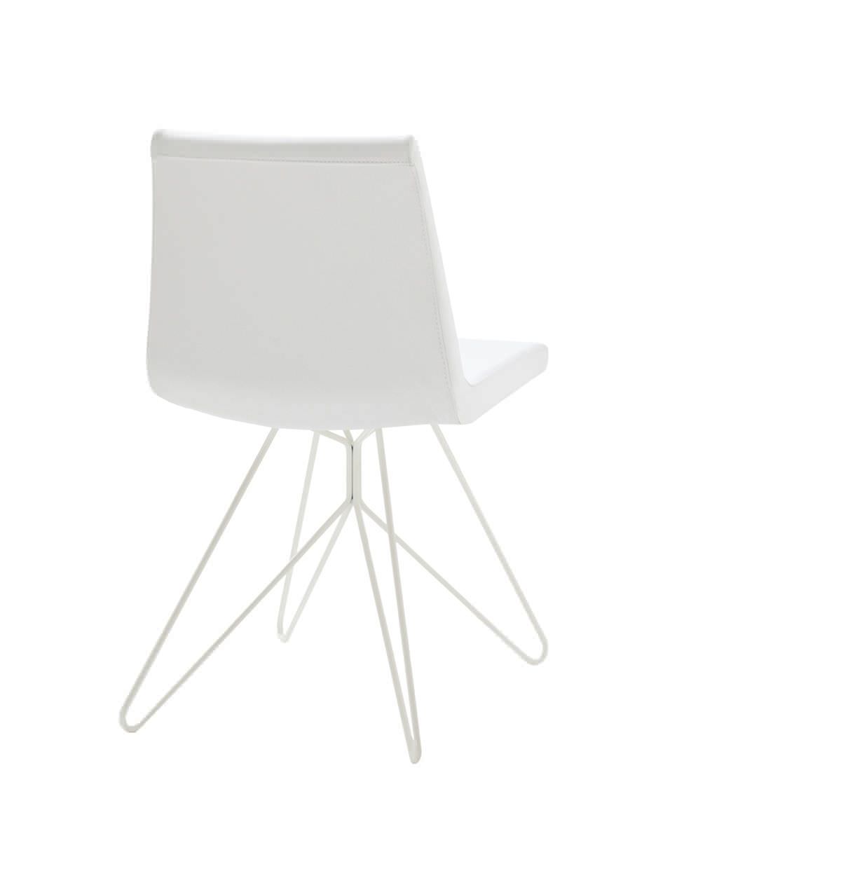 Contemporary chair - LIBELULA - Indesign Living - metal / upholstered ...