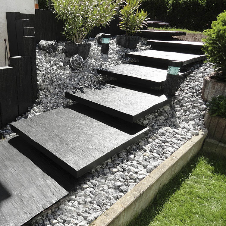 Natural stone step - STELLA - Bauma-stone - granite / non-slip
