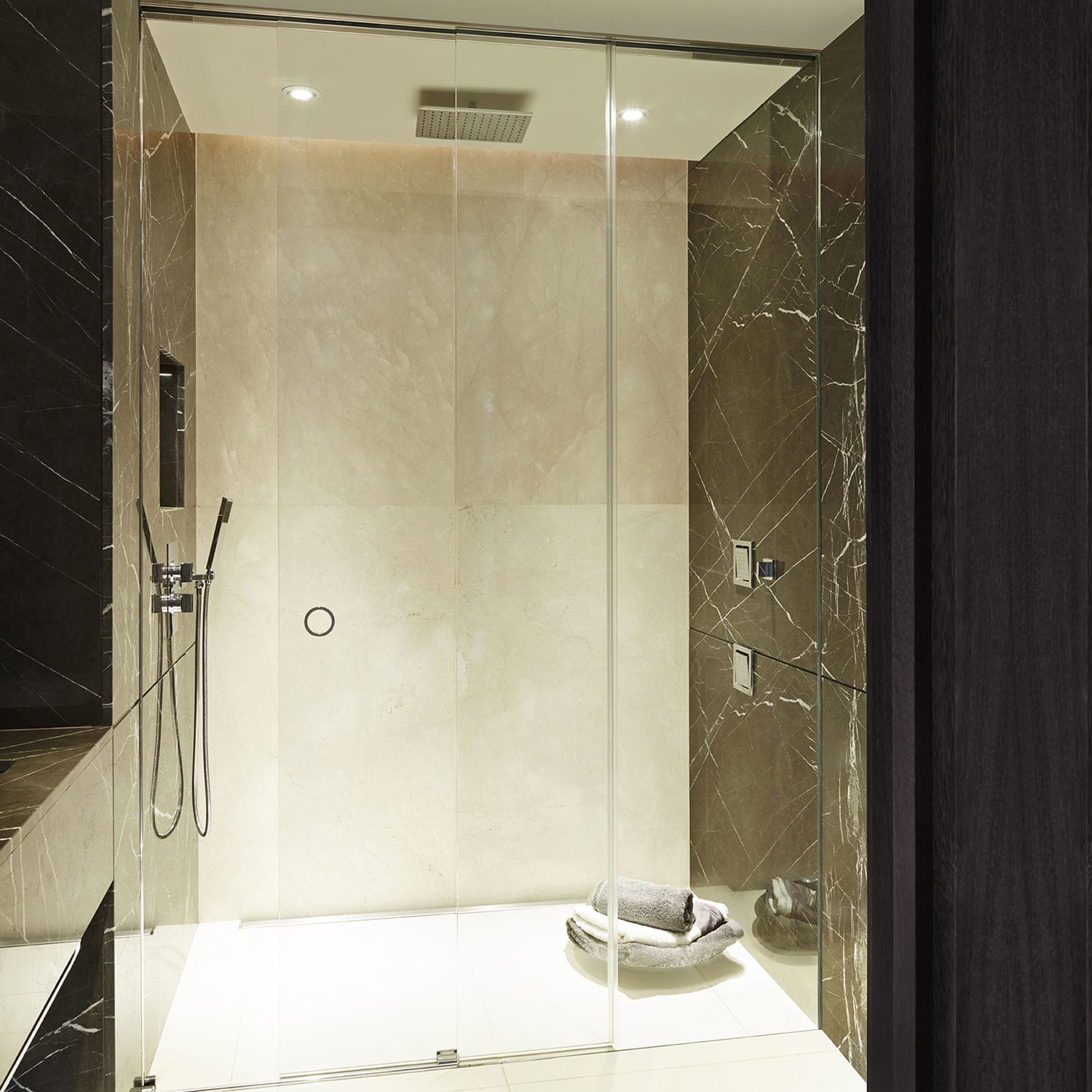 Sliding shower screen - ODESSA - Majesctic Showers - for alcoves