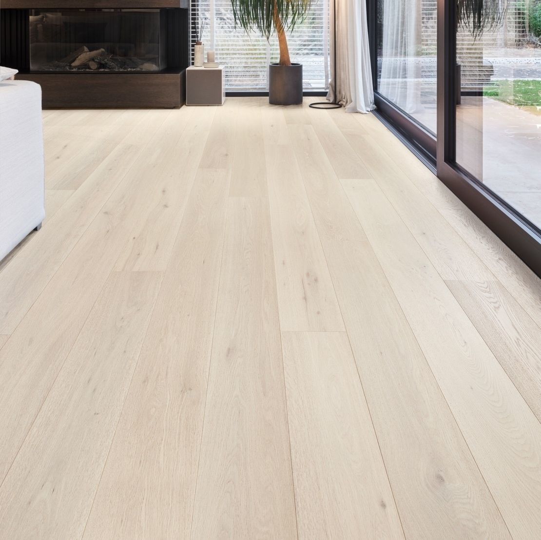 Engineered parquet floor - A15398 - lalegno - oak / boat deck / oiled