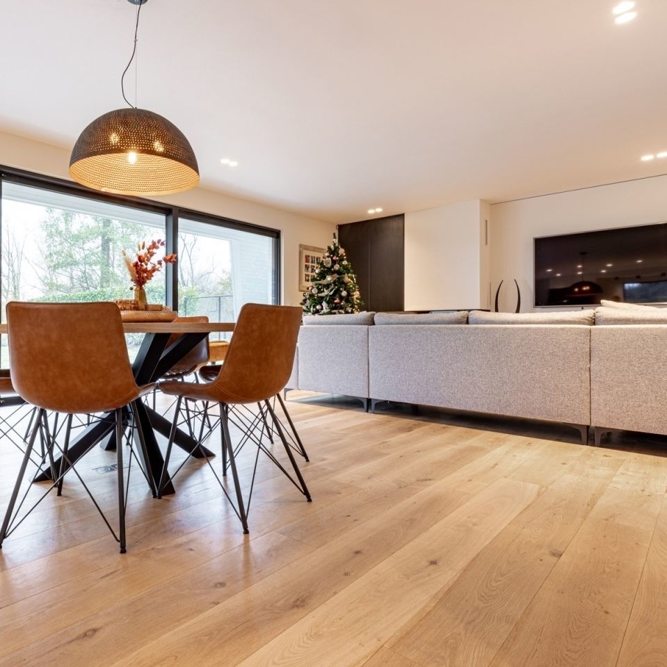 Engineered parquet floor - MUSCAT - lalegno - oak / boat deck / oiled