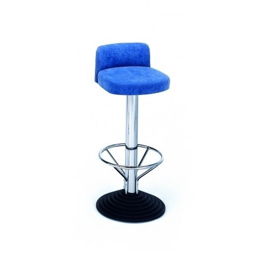 Contemporary bar chair - 101 - Tagar - fabric / painted steel base ...