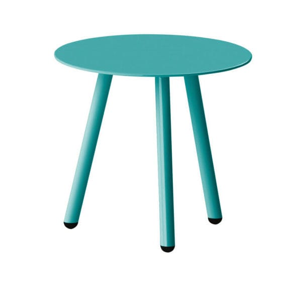 Contemporary table - CORSICA - iSi Contract - galvanised steel ...
